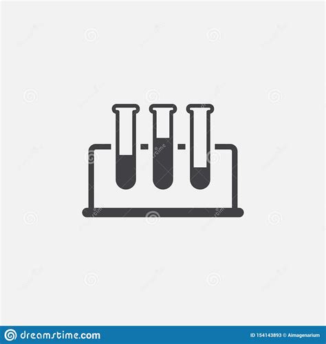 Lab Tests Glyph Icon Monochrome Style Design Simple Element Black Color Lab Tests Icon For Web