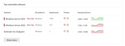 Vulnerabilities In My Organization Microsoft Defender Vulnerability Management Microsoft Learn