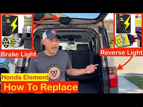 How To Replace Honda Element Brake And Reverse Light Nilight Led