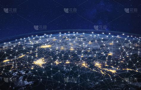 信息技术和电信，全球网络环绕地球