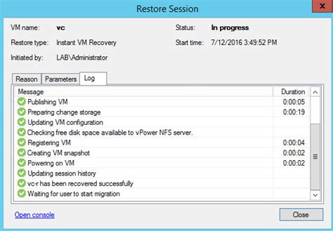 How To Restore Vcenter Server Vm With Veeam Instant Recovery