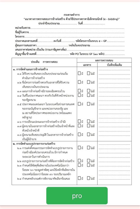 โปร นวรัตน์ กระดาษทำการตรวจสอบการจ้างก่อสร้างด้วยวิธี Facebook