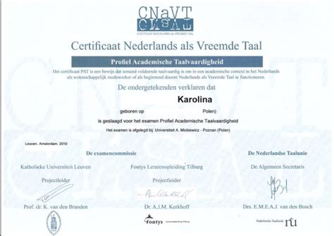 Cnavt Certyfikat Języka Niderlandzkiego Co Warto O Nim Wiedzieć