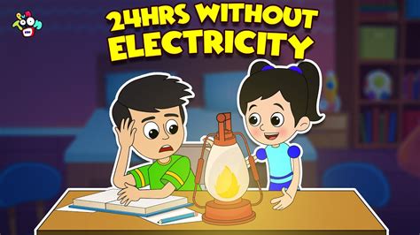 24 Hours Without Electricity No Electricity Challenge Animated