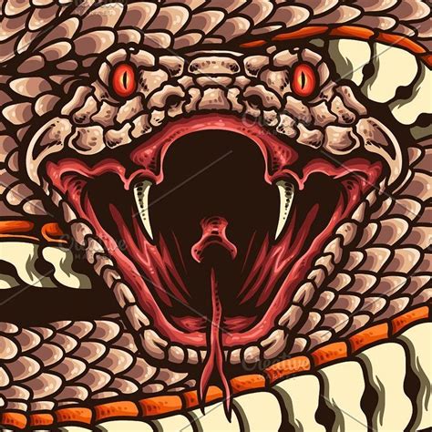 Cobra Fangs Drawing