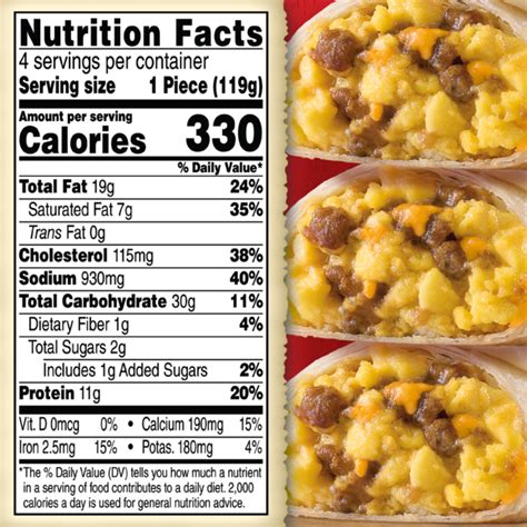 Jimmy Dean Frozen Sausage Breakfast Burritos 4 Ct Same Day Delivery Or