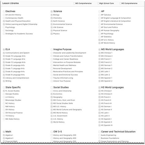Viewing The Lesson Libraries Edgenuity