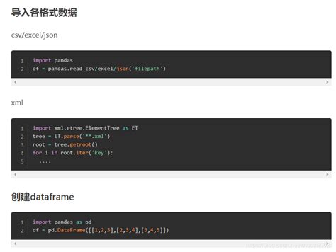 Python Pandas 入门1 数据导入，清洗，导出pandas如何将清洗完毕的数据导出来 Csdn博客