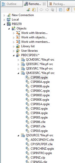 Practical Rdi The Remote Systems View And The Object Table View Mc
