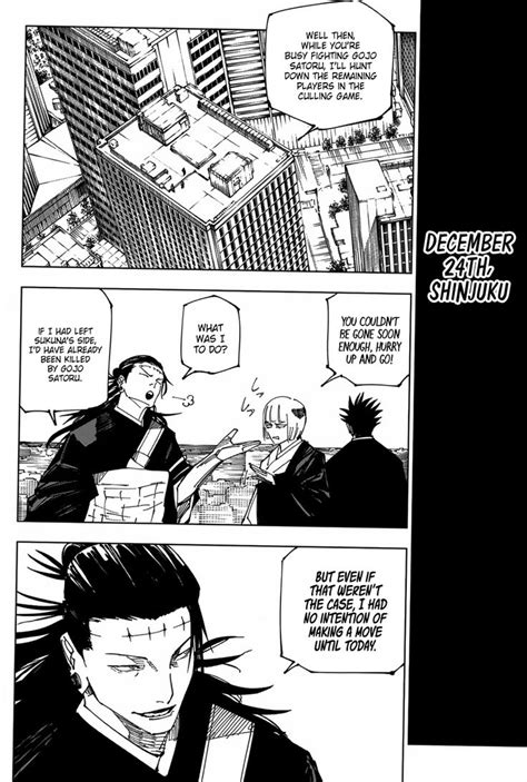 Jujutsu Kaisen Chapter 222 Tcb Scans Gege Akutami Panels Gege