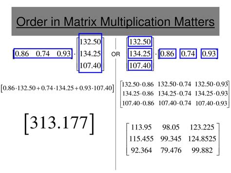 Ppt Add Subtract And Multiply Matrices Powerpoint Presentation