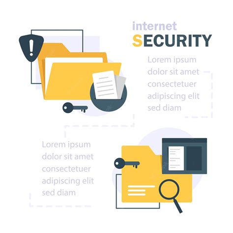 Premium Vector Concept Is Data Security Accessinternet Securitydata Protection
