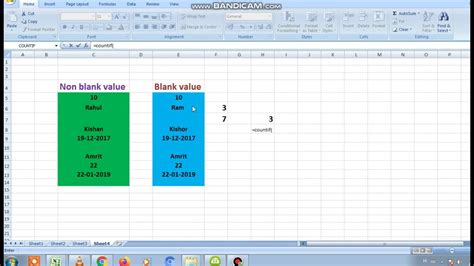 Formula To Count Blank Cells Printable Forms Free Online