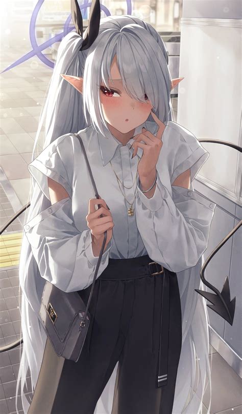 Iori Shiromi Blue Archive R Silverhair