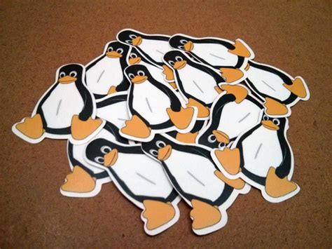 Tux Vinyl Stickers Just Stickers Just Stickers