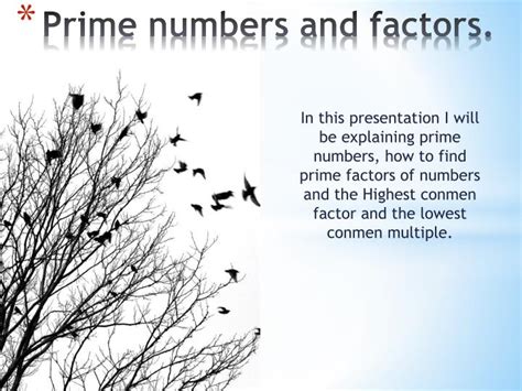 PPT Prime Numbers And Factors PowerPoint Presentation Free Download ID 3464213