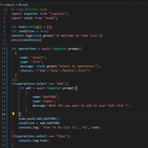 🌟 Excited To Share My Latest Cli Based Typescript Project Todo Fiza Sohail 26 Comments