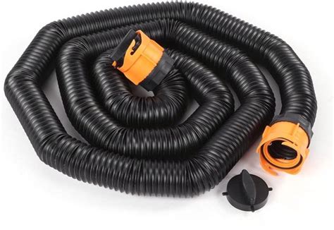 Opvouwbare Afvoerslang Voor Campers 15ft Draaibare Adapter Bol