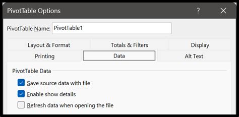 Refresh All Pivot Tables At Once Excel Pivot Table Tutorials