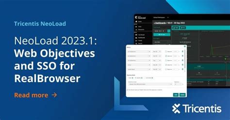 Alexander Apl On Linkedin Whats New In Tricentis Neoload 20231 Web Objectives And Sso