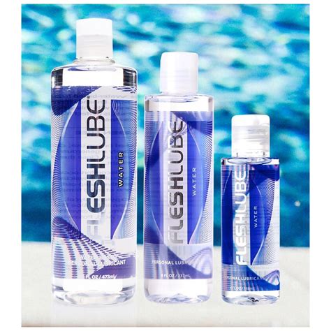 Fleshlight Fleshlube Water Lubrificante A Base Dacqua 100 Ml