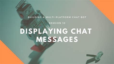 Session 10 Displaying Chat Messages In Javascript With Our Php Symfony 4 Chat Bot Api Youtube