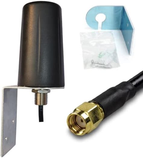 Unitecom Rugged Lora Helium Hnt 868mhz Antenna Omni Directional Rp Sma Male 5dbi Black Iot