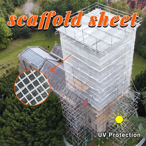 Clear Plastic Leno Tarps Cover Pe Lona Net Poly Scaffold Sheet Buy Poly Scaffold Sheet Clear