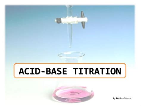 Acid Base Titration Pdf