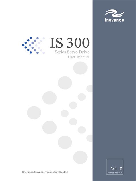 Inovance Is300 Series Servo Drive User Manual V10 Pdf