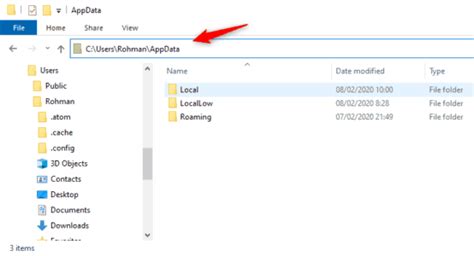 Lokasi Folder Appdata Dan Cara Mudah Membukanya