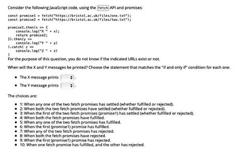 Solved Consider The Following Javascript Code Using The