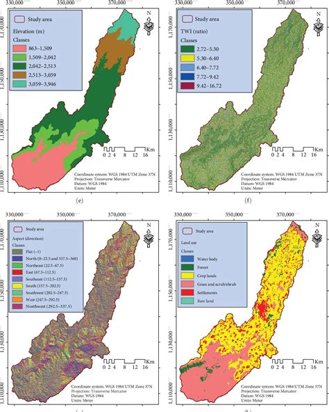 Figure 1 From Landslide Susceptibility Mapping Using Gis And Bivariate