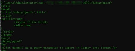Question Debugpprof · Issue 2762 · Go Kratoskratos · Github