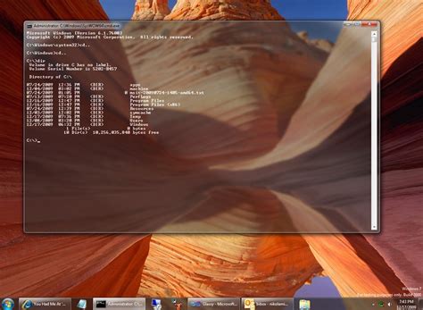 Glass Command Prompt In Windows 7