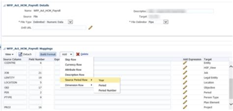 Loading Multi Period Row Data In Oracle Epm Cloud Data Management Brovanture