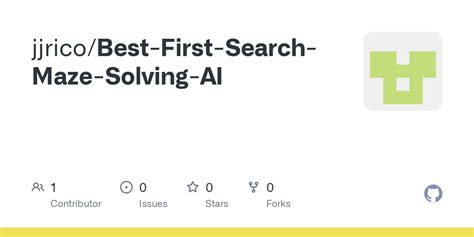 Github Jjricobest First Search Maze Solving Ai