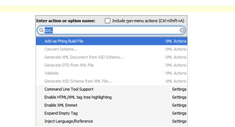 My Xml Actions Are Disabled Ides Support Intellij Platform