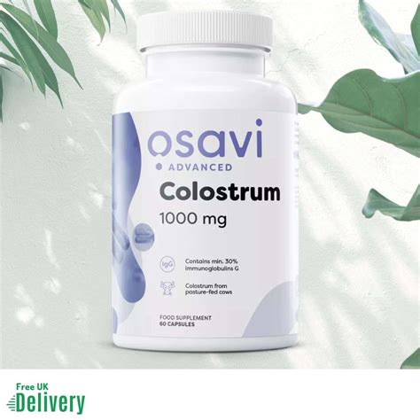 Osavi Colostrum 1000mg Immune Booster 120 Caps Freepost
