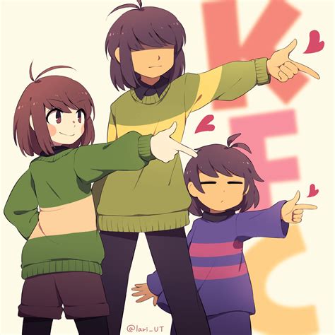 Kris Deltarune Kfc Gang Chara Frisk Deltarune персонажи