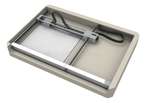 3d Printer Stock Illustration Illustration Of Powder 31274129