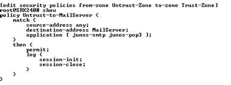 Configure Firewall Rule In Juniper SRXMustBeGeek