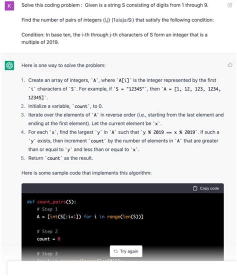 My Analysis Of Chatgpt For Solving Dsa Questions When I Asked The Bot
