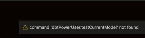 cmd t has been overriden by dbt · issue 205 · altimateai vscode dbt power user · github