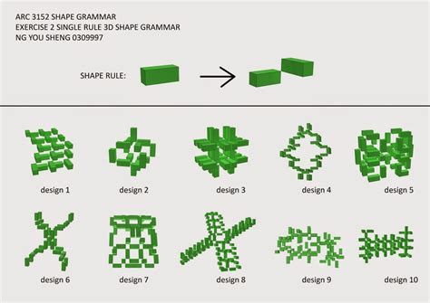 Ng You Sheng Architecture Portfolio Shape Grammar