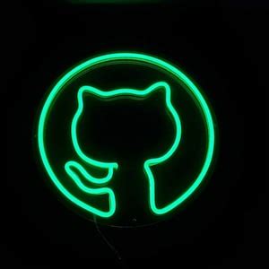 Github Led Neon Sign Etsy