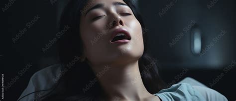 Top View Of A Beautiful Sensual Woman Getting Sexual Pleasure Erotica And Orgasm Sensual Sexy