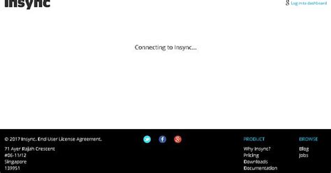 Connecting To Insync Bugs And Issues Insync Forums