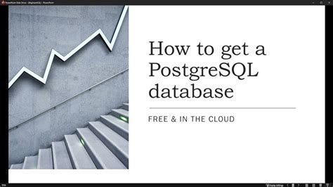 How To Get A Free Postgressql Database On Youtube