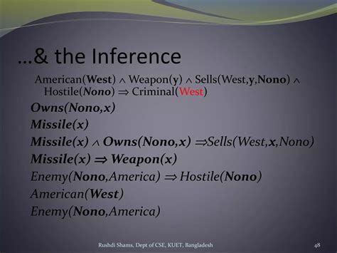First Order Logic Ppt